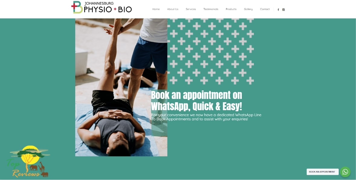 Top 5 Physical Therapy Clinics in Johannesburg [2025 ]
