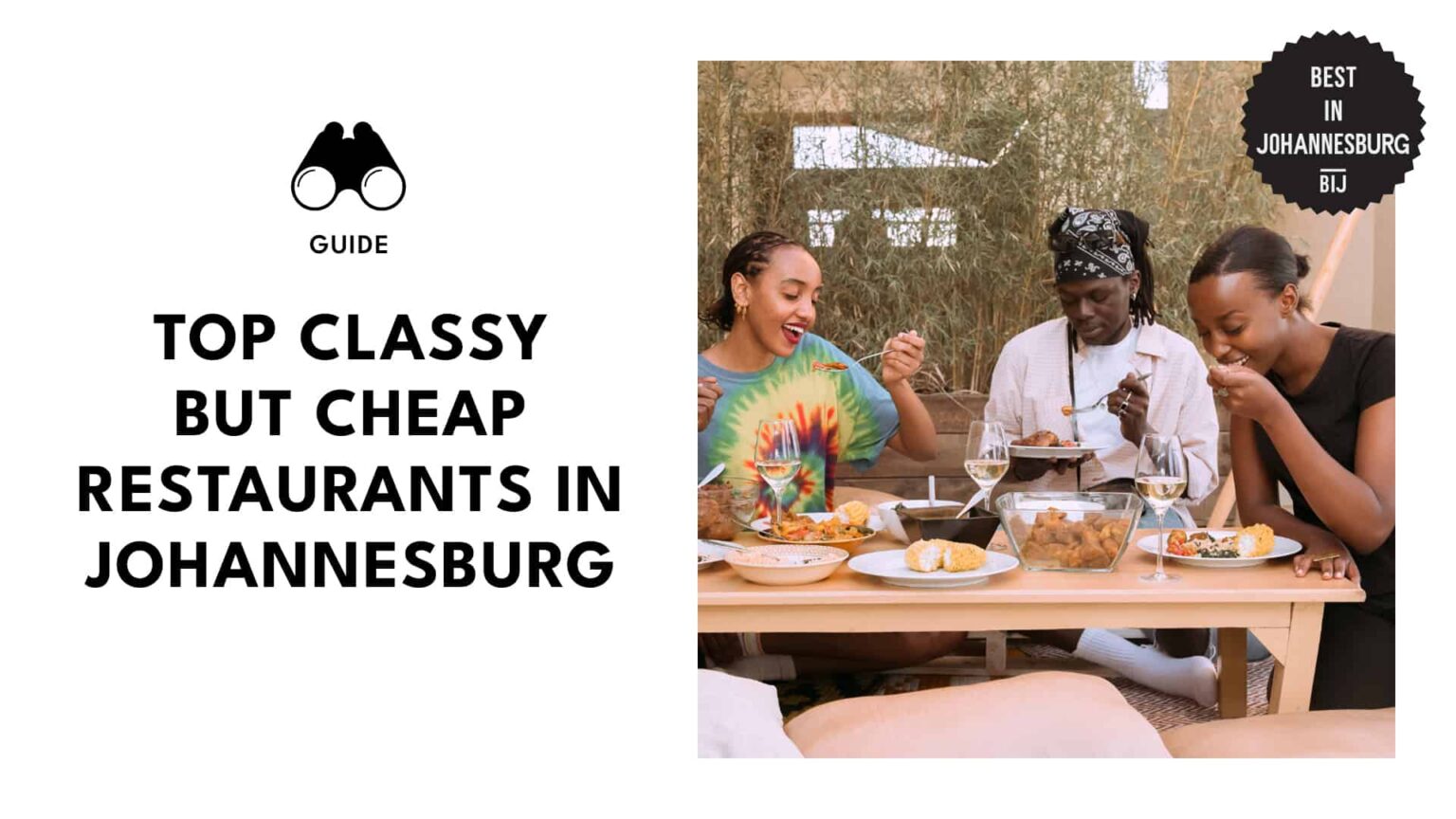 10 Best Classy but Cheap Restaurants in Johannesburg [2026]