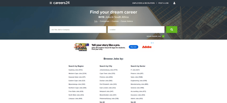 Build a career with the 10 best job boards in South Africa!