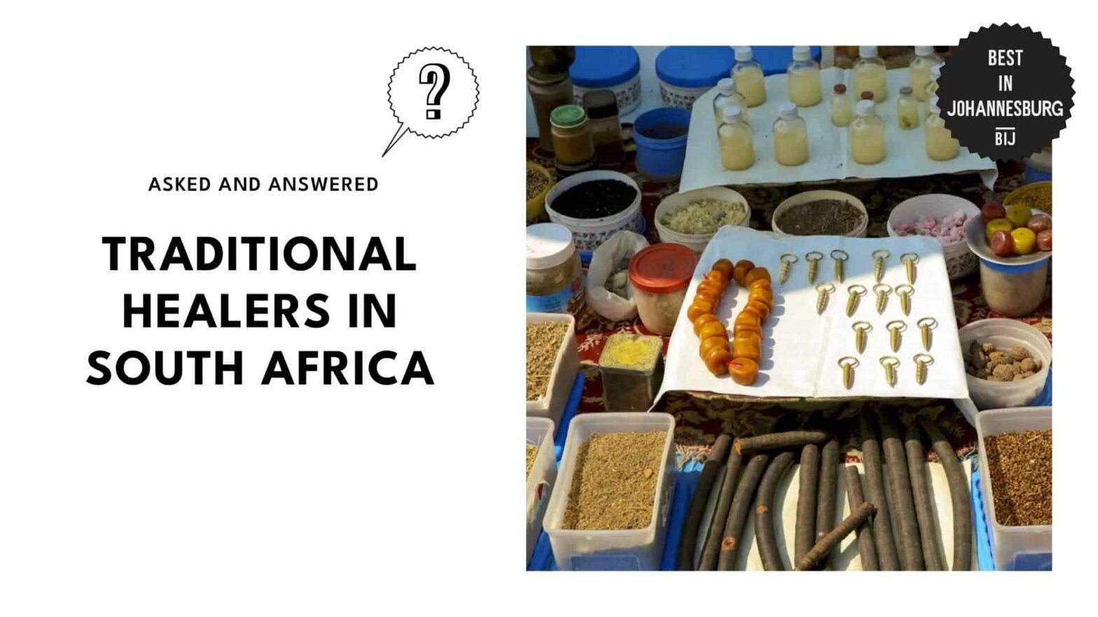 Alternative Aid: A Look at South African Traditional Healers
