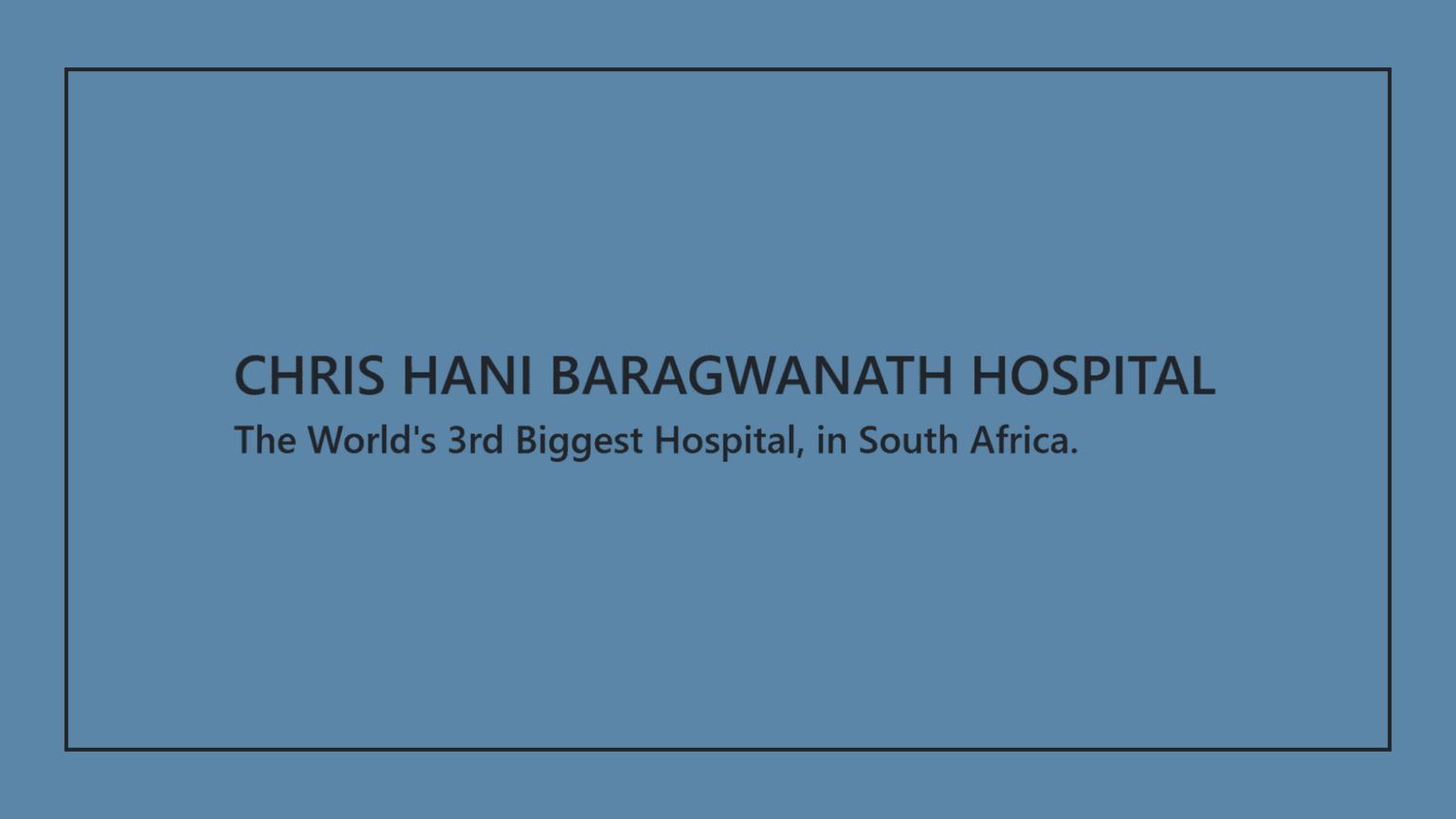 5 Public Hospitals In Johannesburg W/ Top-Notch Specialties [2025 ]